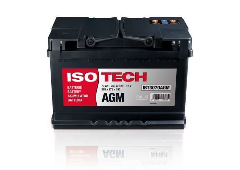 Isotech propose de nouvelles batteries stop & start