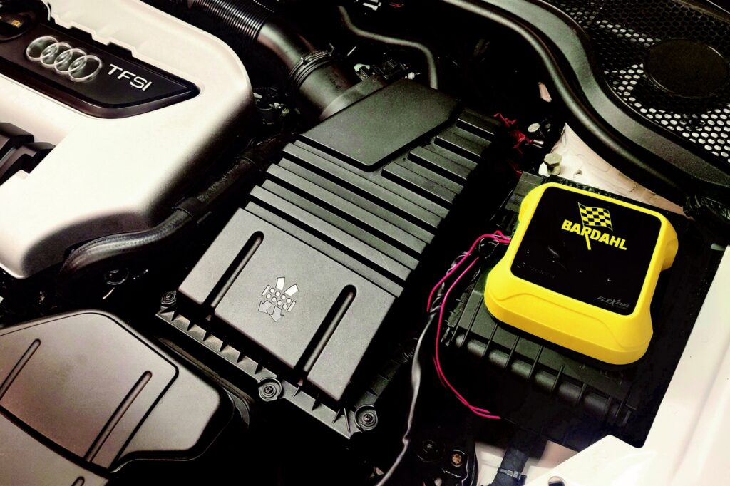 FFED fabrique des boîtiers de conversion à l'E85 pour Bardahl